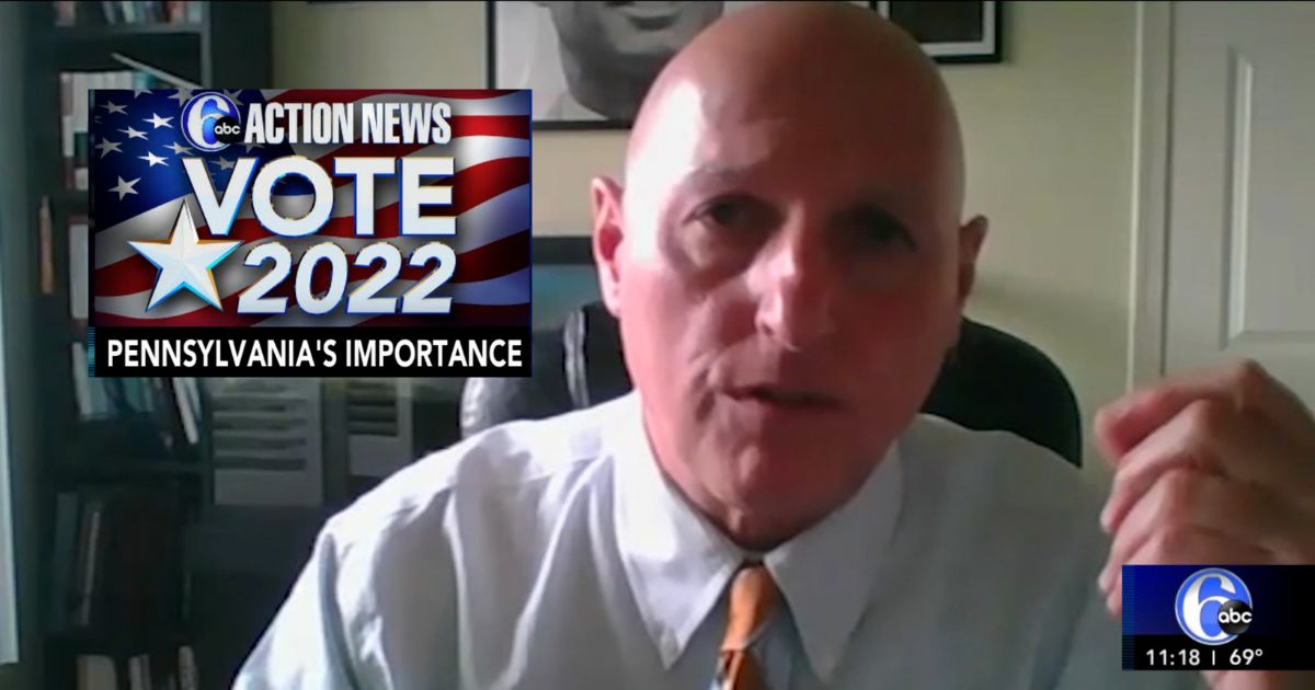 6abc Action News Features Professor John Kennedy as Political Analyst - WCU of PA