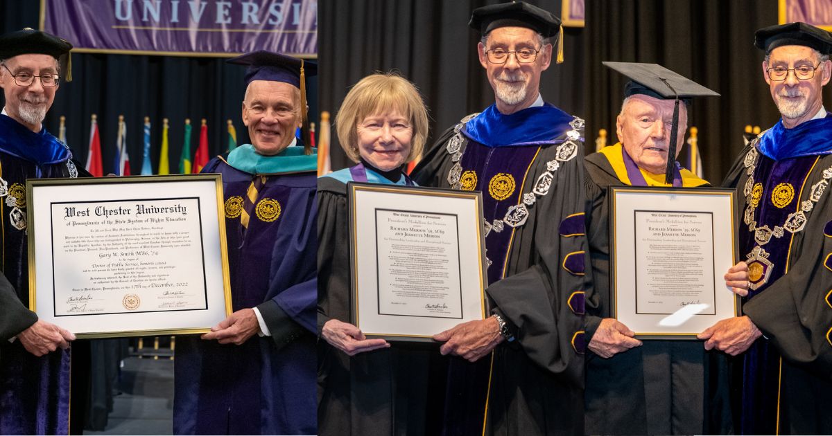 Chester County Leaders Honored at Two WCU Commencement Ceremonies - WCU ...