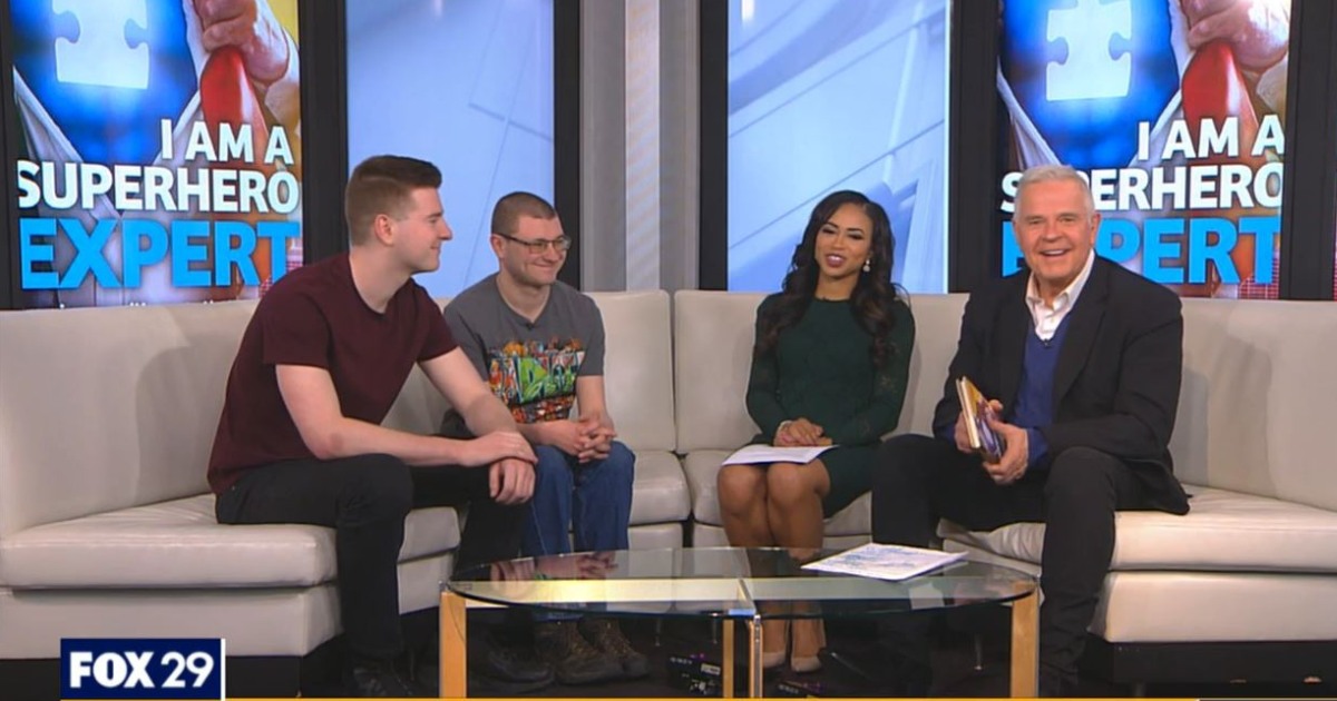 Fox29 features new book I am a Superhero Expert: Growing Up with my ...