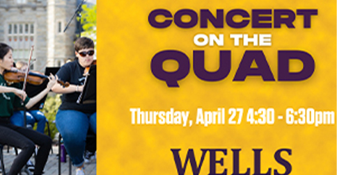 April 27: WCU’s Wells School of Music Presents Concert on the Quad ...
