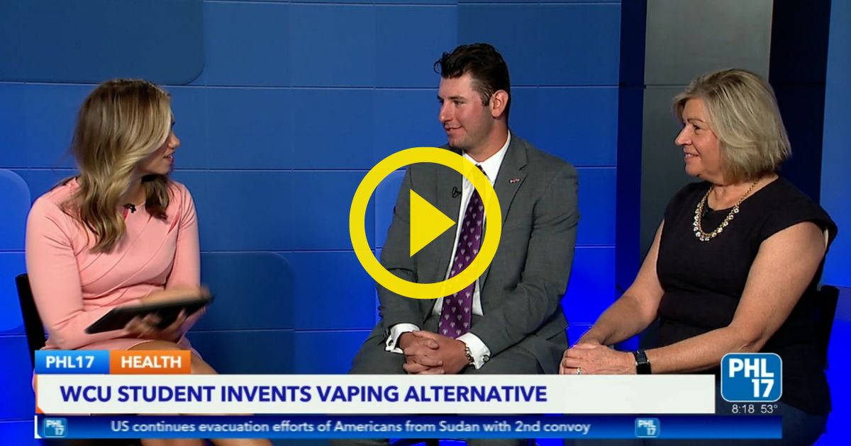 PHL17 Morning News Interviews WCU Student Zach Starr and Professor Diggin - WCU of PA