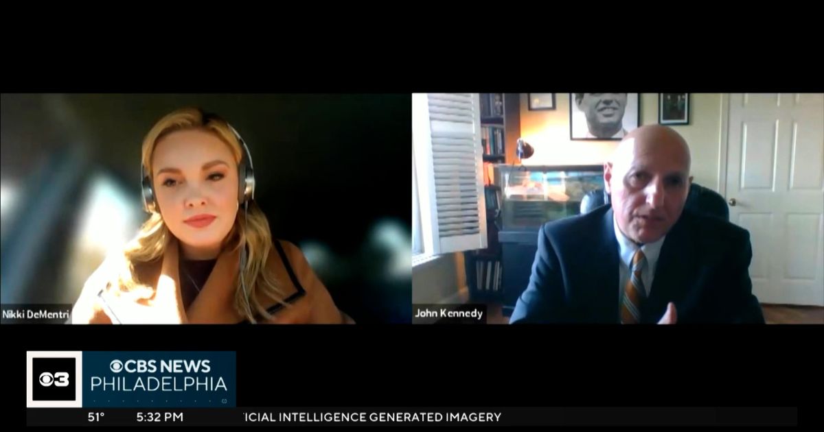 6abc Action News & CBS News Philadelphia Feature John Kennedy as Election Analyst - WCU of PA