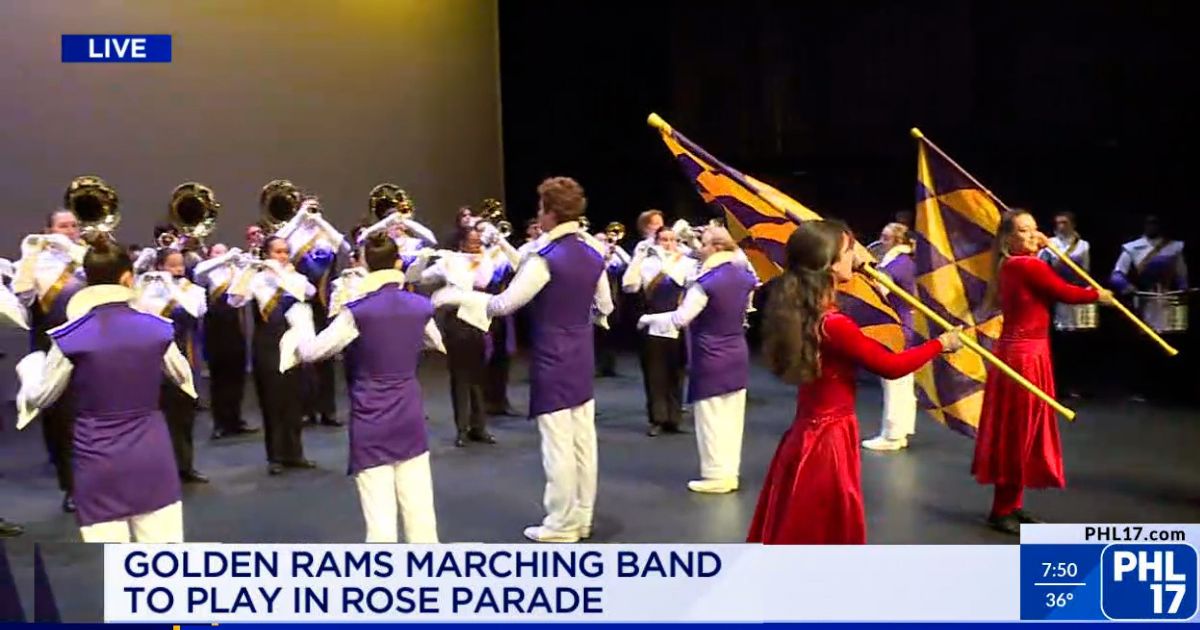 PHL17 Morning News Features Our Band’s “Road to the Roses!” - WCU of PA