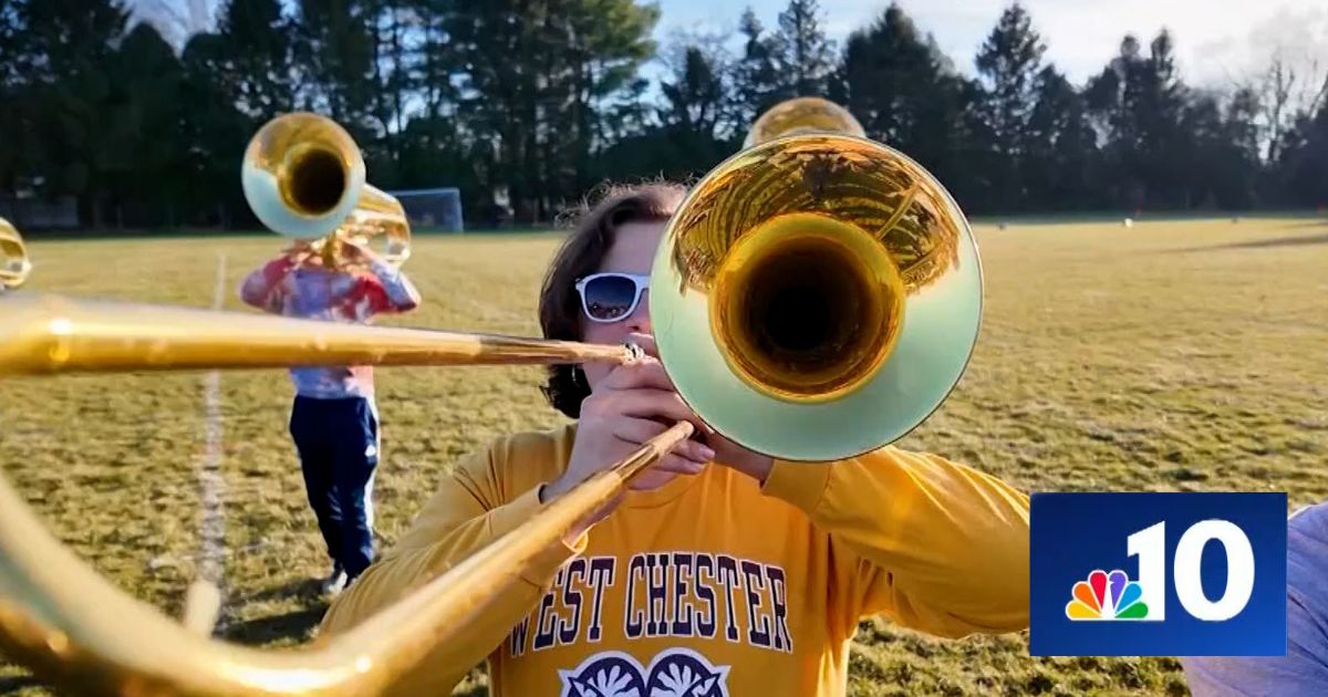 NBC10 Features Our INCOMPARABLE Golden Rams Marching Band - WCU of PA