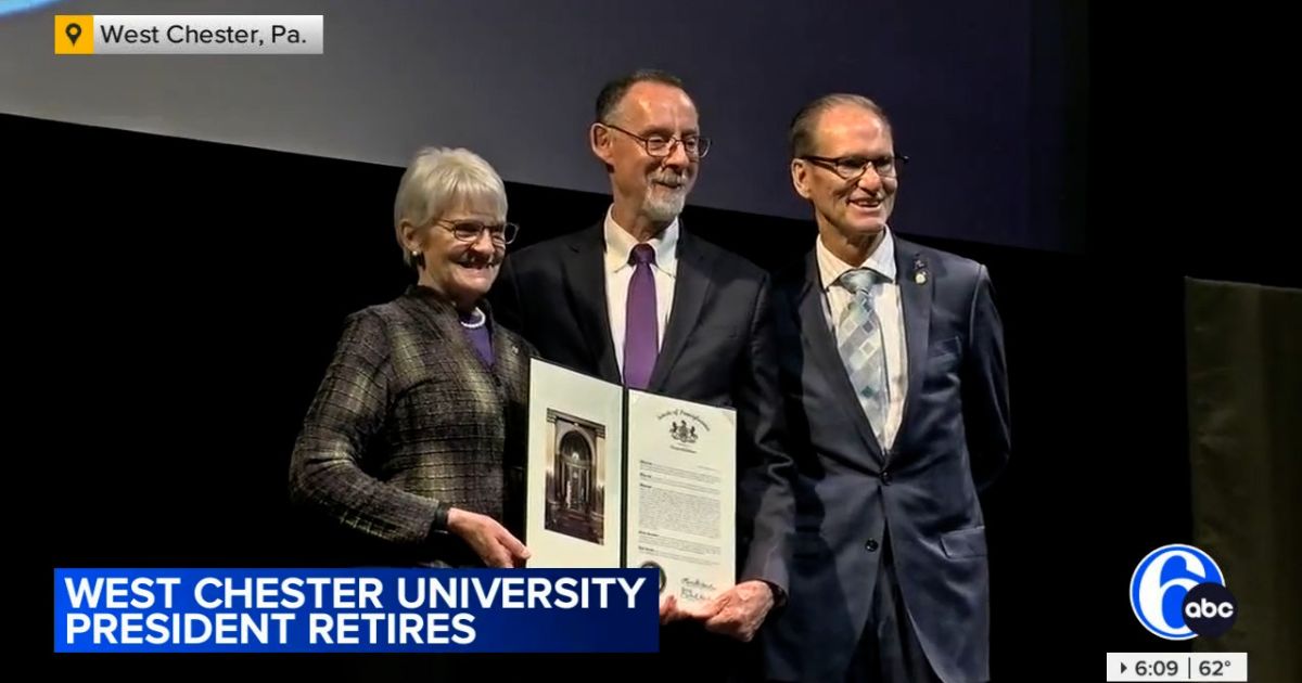 6abc Action News Covers WCU’s Celebration of President Fiorentino - WCU of PA