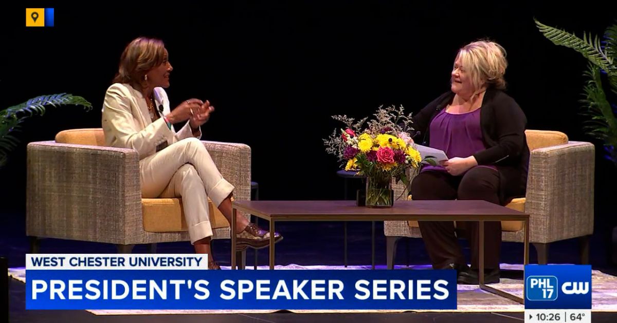 6abc Action News & PHL17 Feature Robin Roberts at WCU - WCU of PA